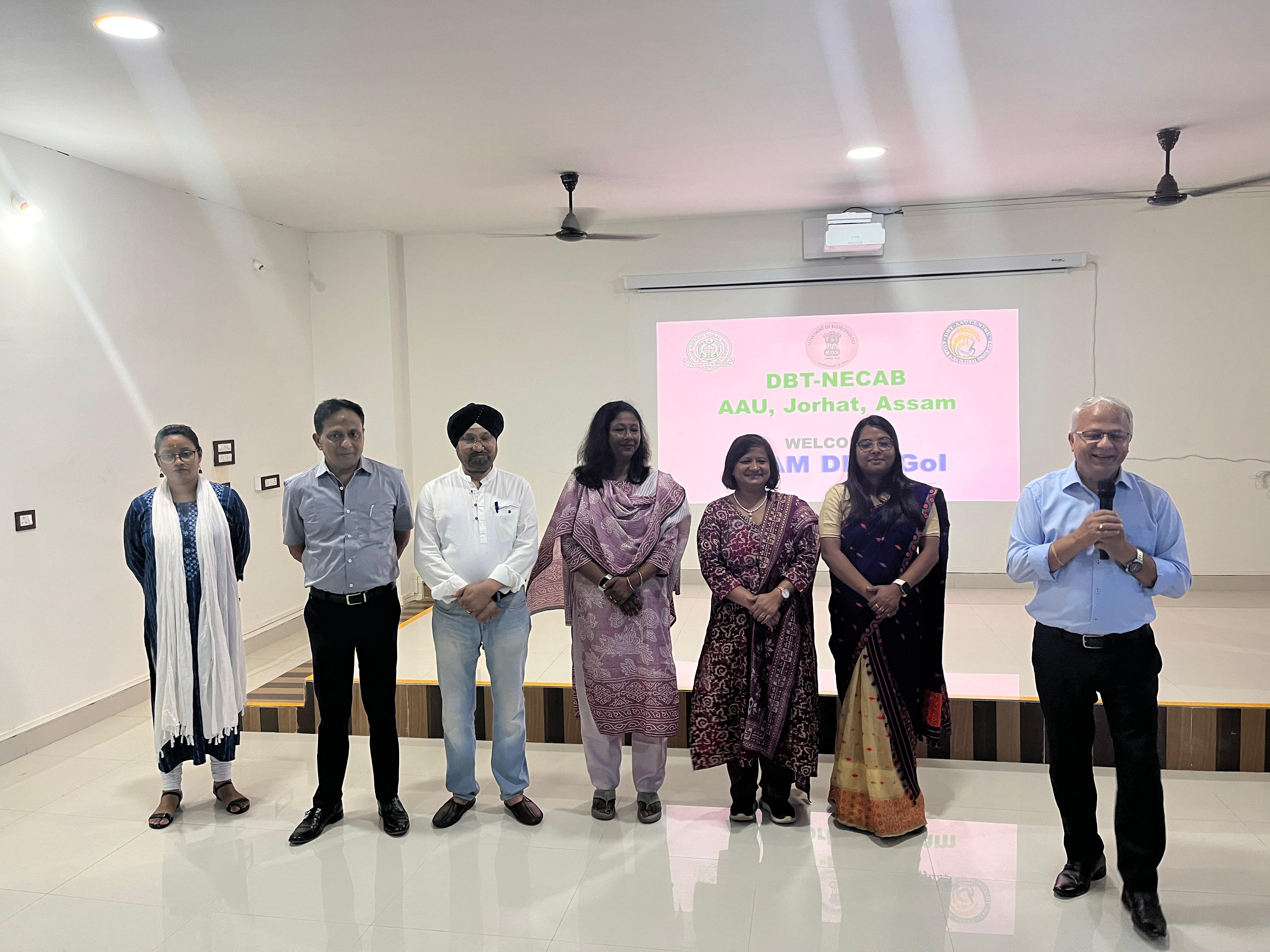 DBT- North East Centre for Agricultural Biotechnology